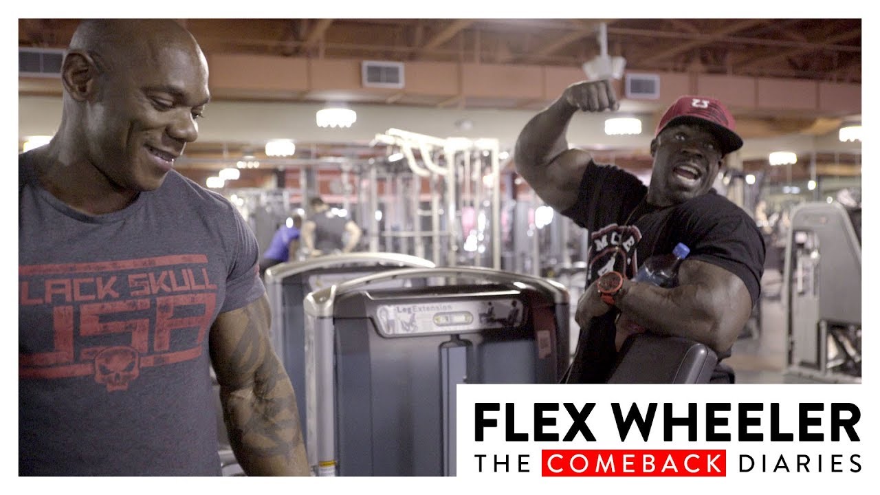 Flex Wheeler Training Legs With Kali Muscle 8 Weeks Out From Olympia ...