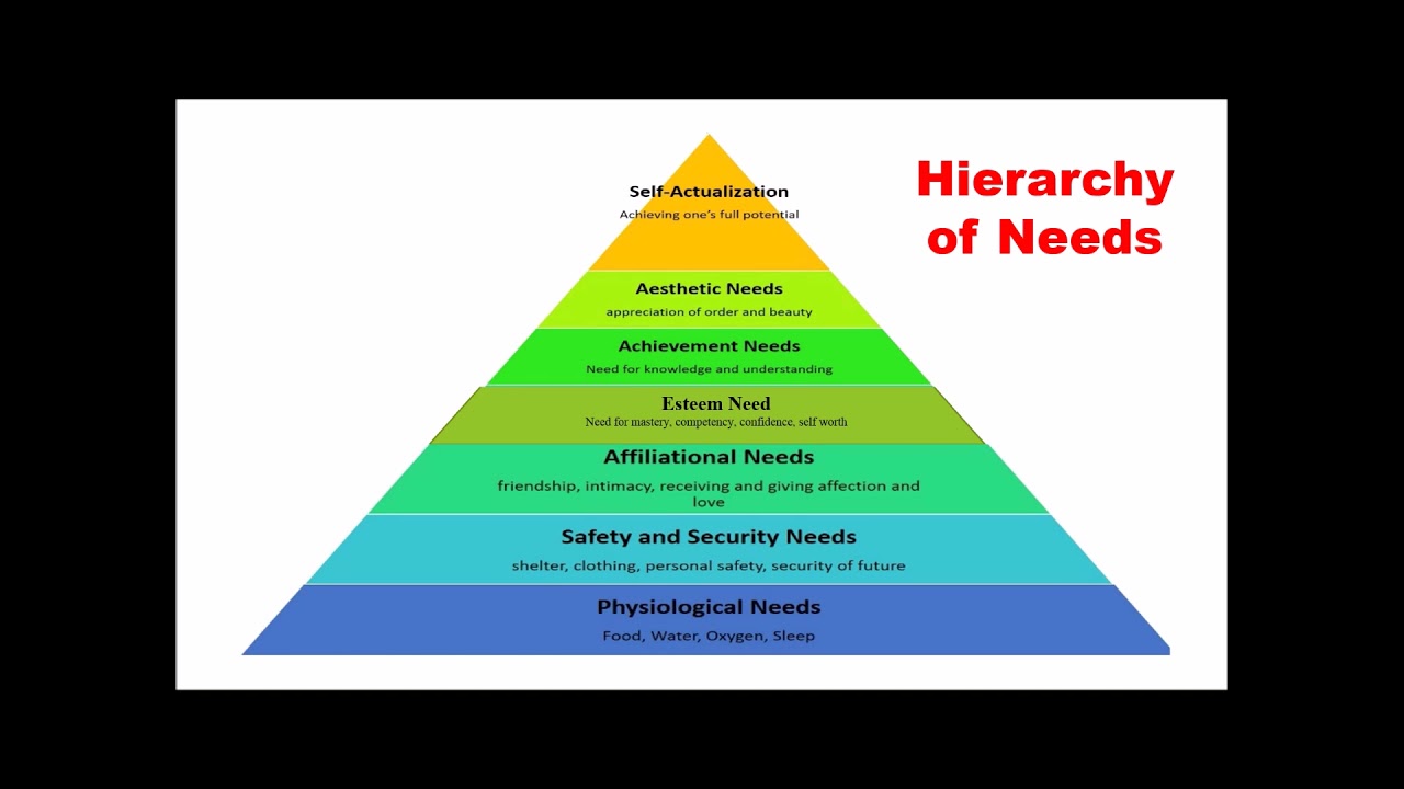 Humanistic Learning Theories - Maslow's Theory - YouTube