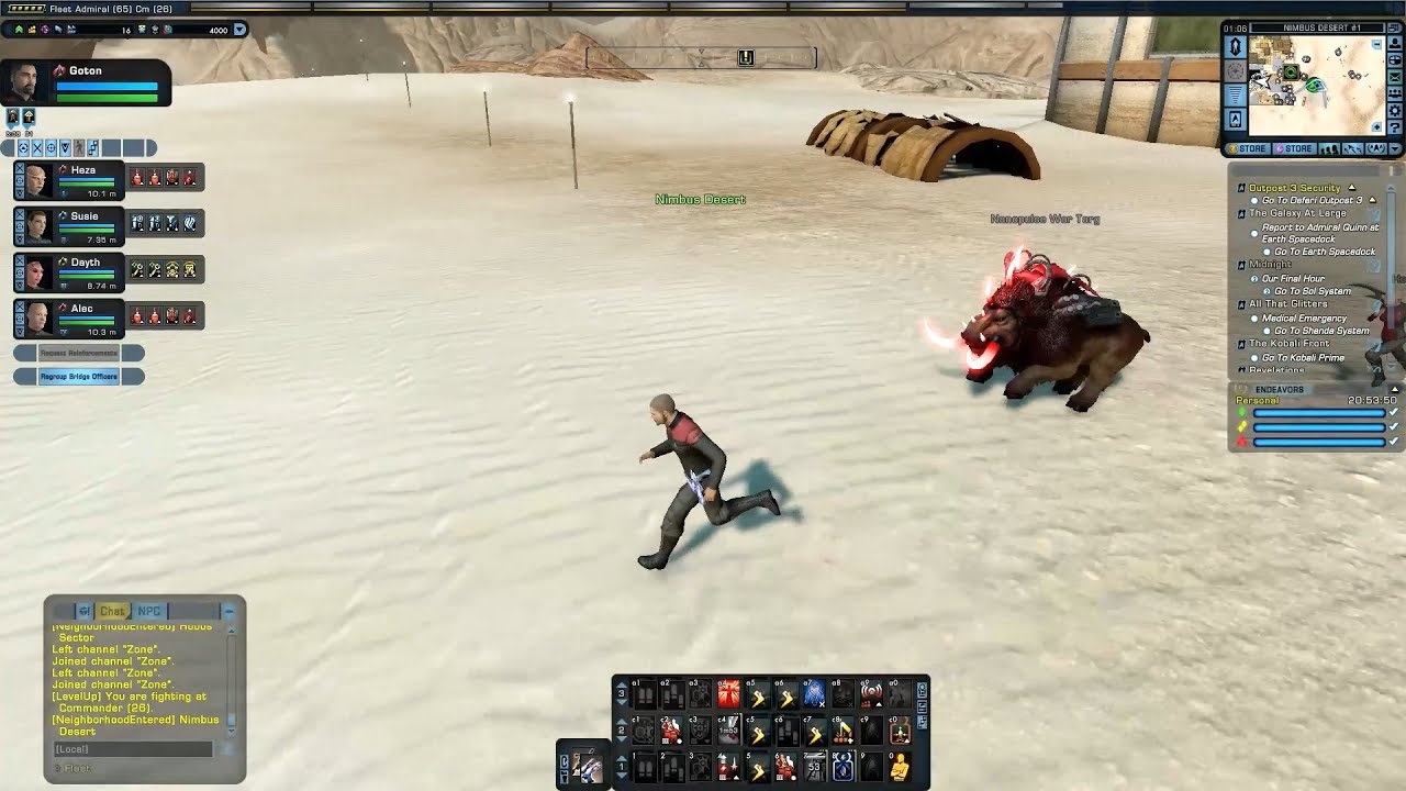 Nanopulse War Targ initial use & tips in Star Trek Online (STO) - YouTube