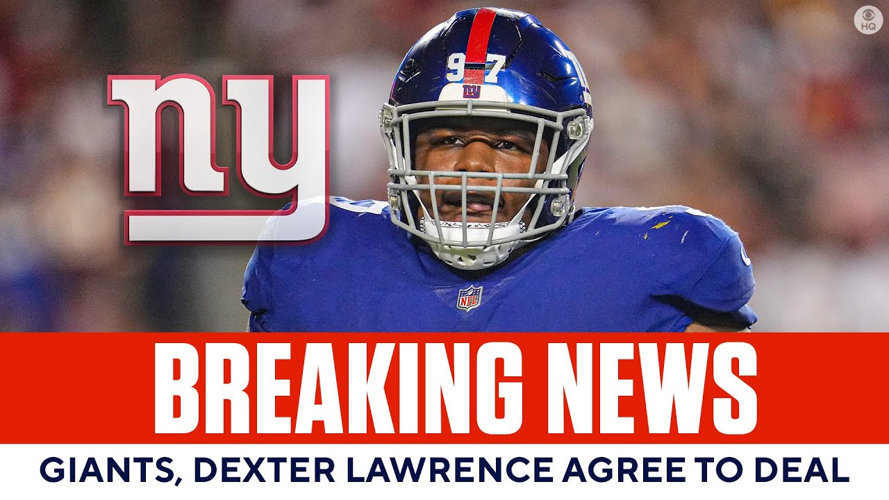 Giants, DT Dexter Lawrence agree to 4-Year, $90 Million EXTENSION | CBS ...