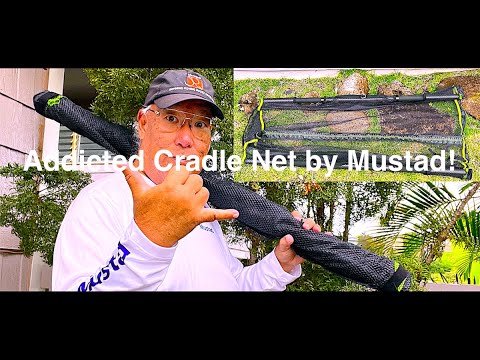 Addicted Floating Cradle Net by Mustad! Great For Bone Fishing! - YouTube
