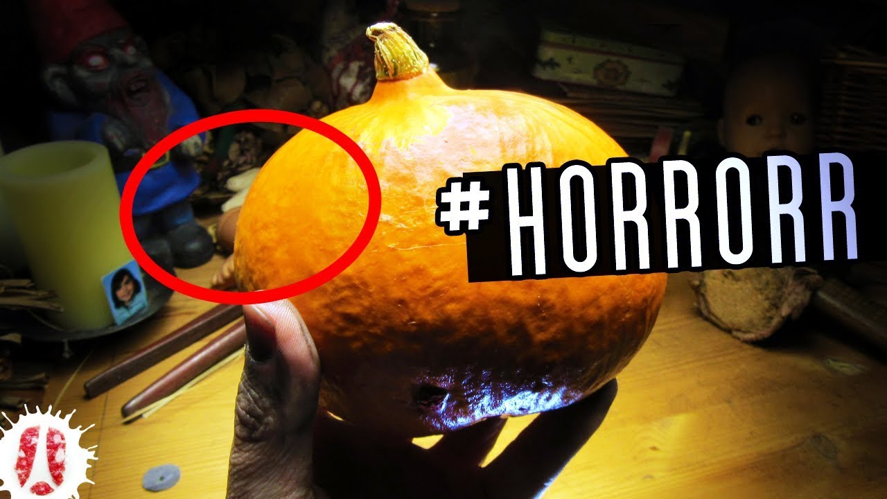 THE SCARIEST PUMPKIN EVER, An horror Movie! Spooky Pumpkin Carving Idea ...