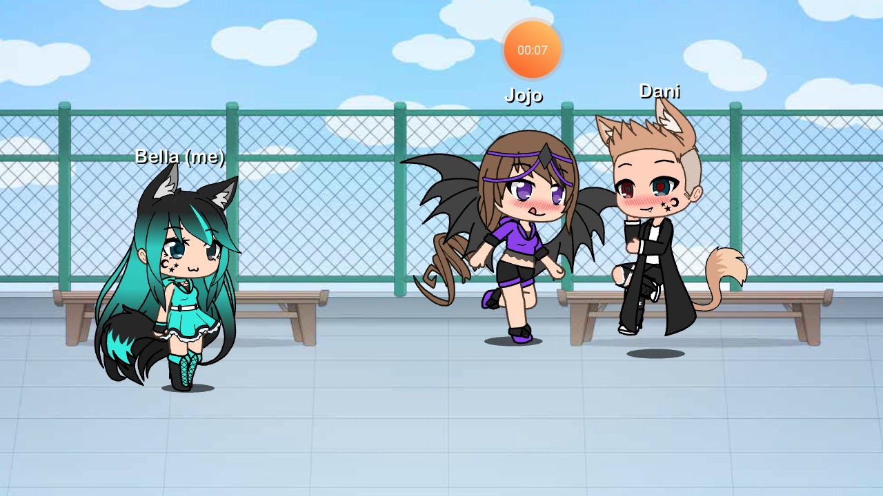 Vampire in a all monster school - YouTube