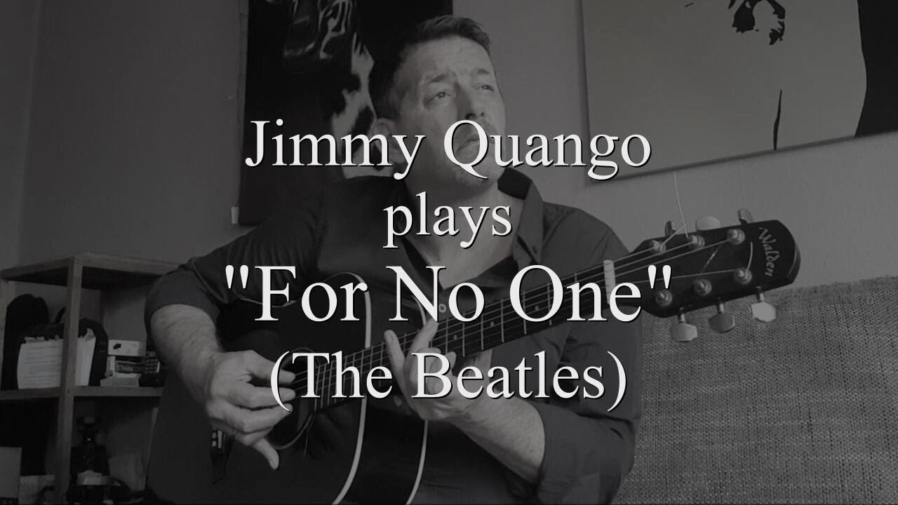 "For No One" (The Beatles) fingerstyle / acoustic solo guitar cover by ...