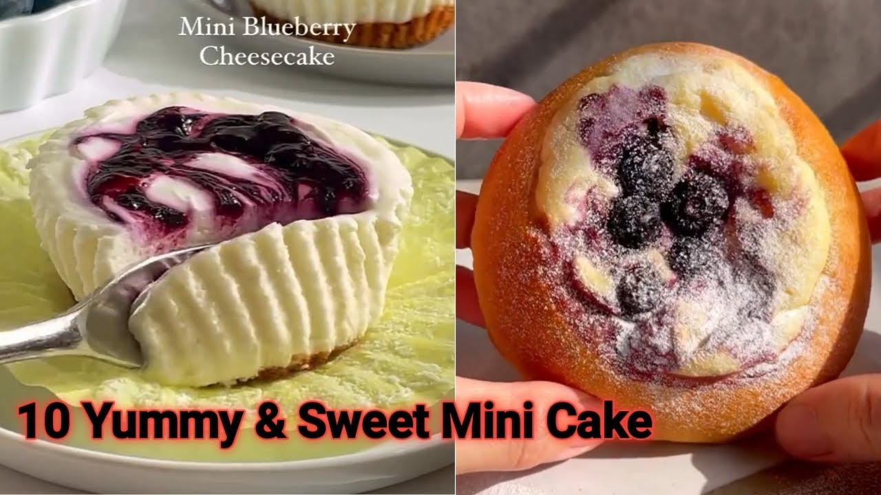 10 Types Yummy & Sweet Mini Cake Recipes | Delicious Cake Recipes | 2.5 ...