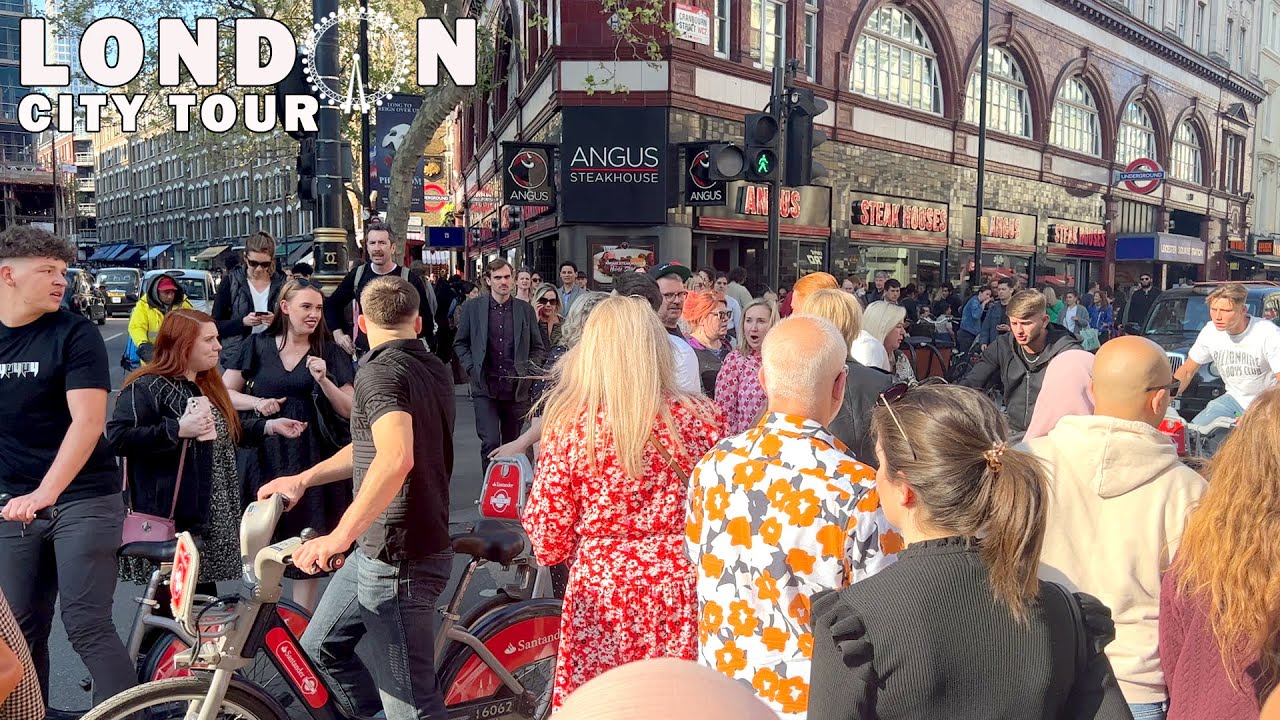 🇬🇧LONDON CITY TOUR | The Mall, Buckingham Place to Covent Garden ...