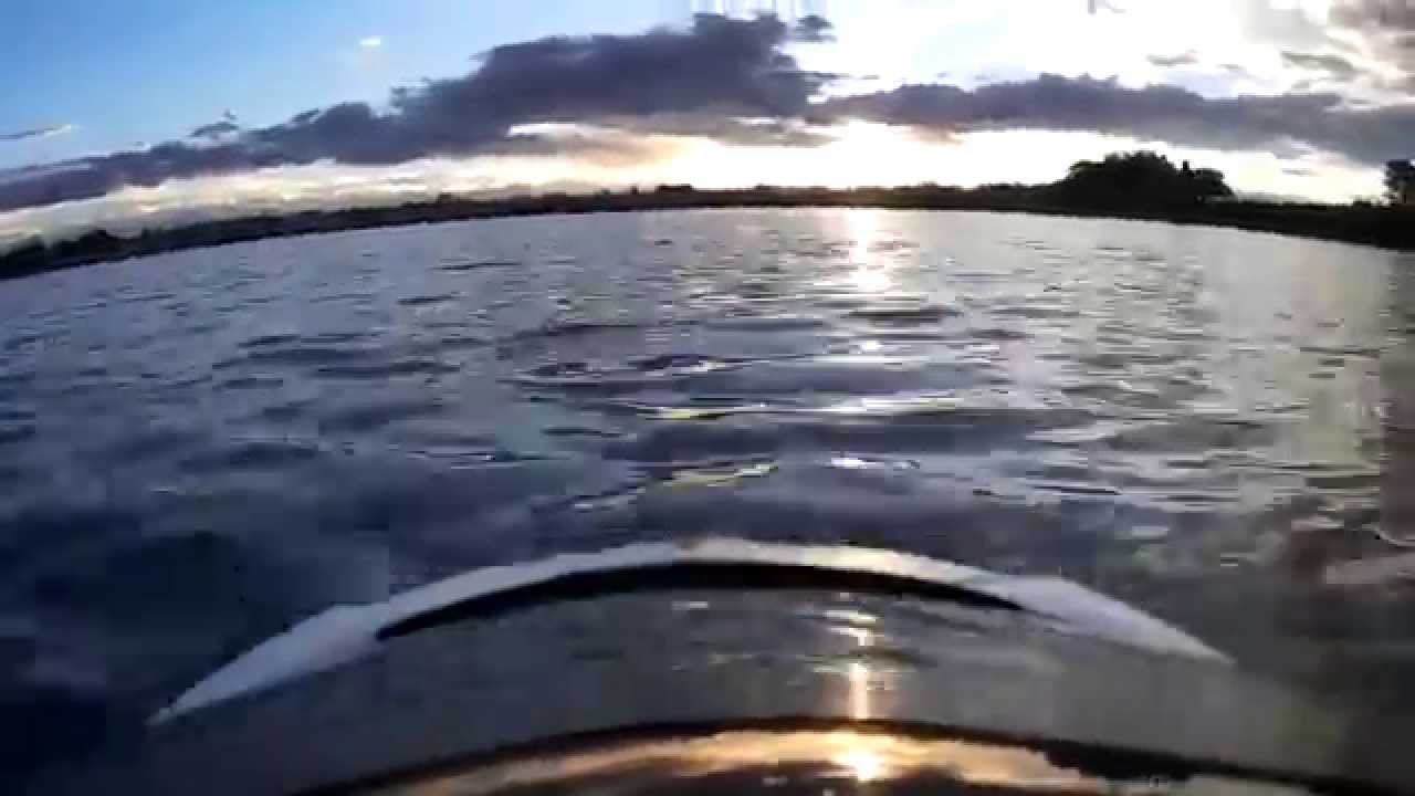 Parkzone ICON A5 on the Water - YouTube