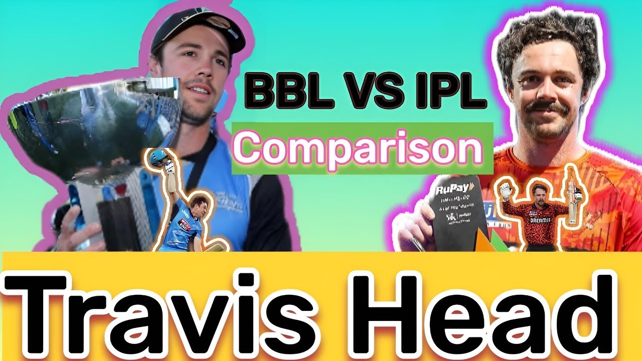 Travis head IPL Vs BBL Carrier Comparison #sunrisershyderabad # ...