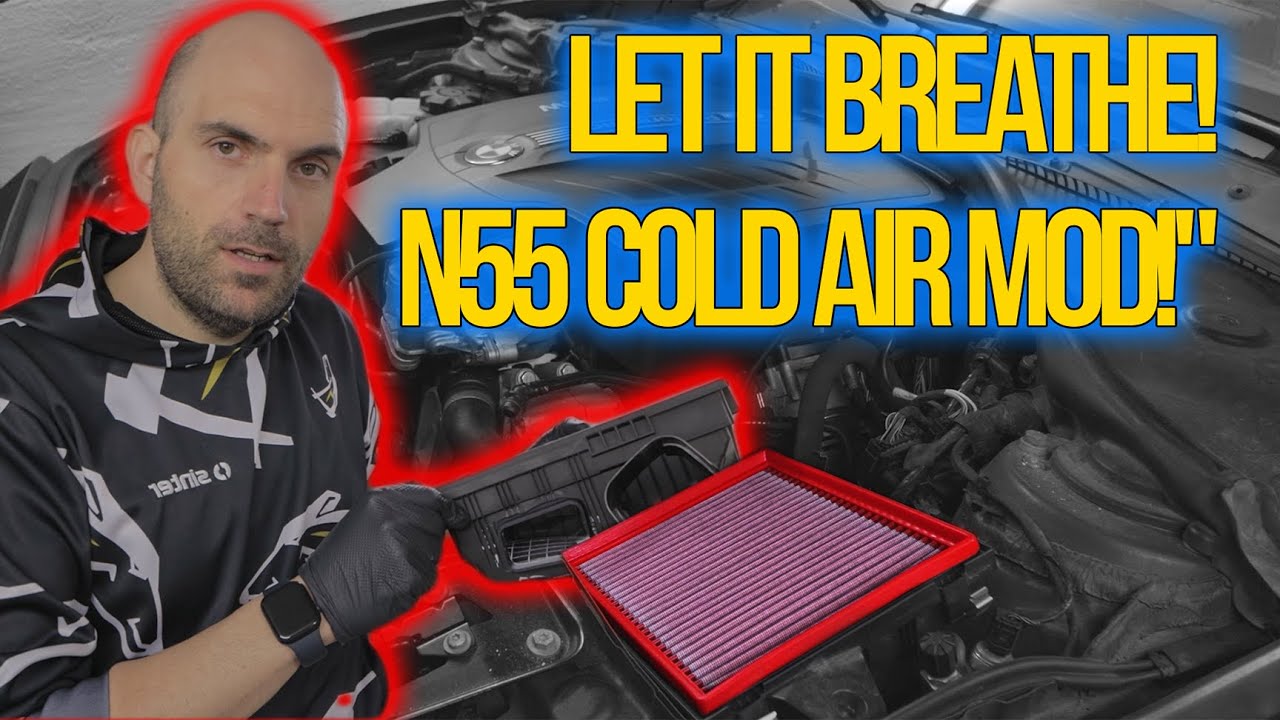 N55 Airbox Mod | More Cold Air = Better Performance! - YouTube