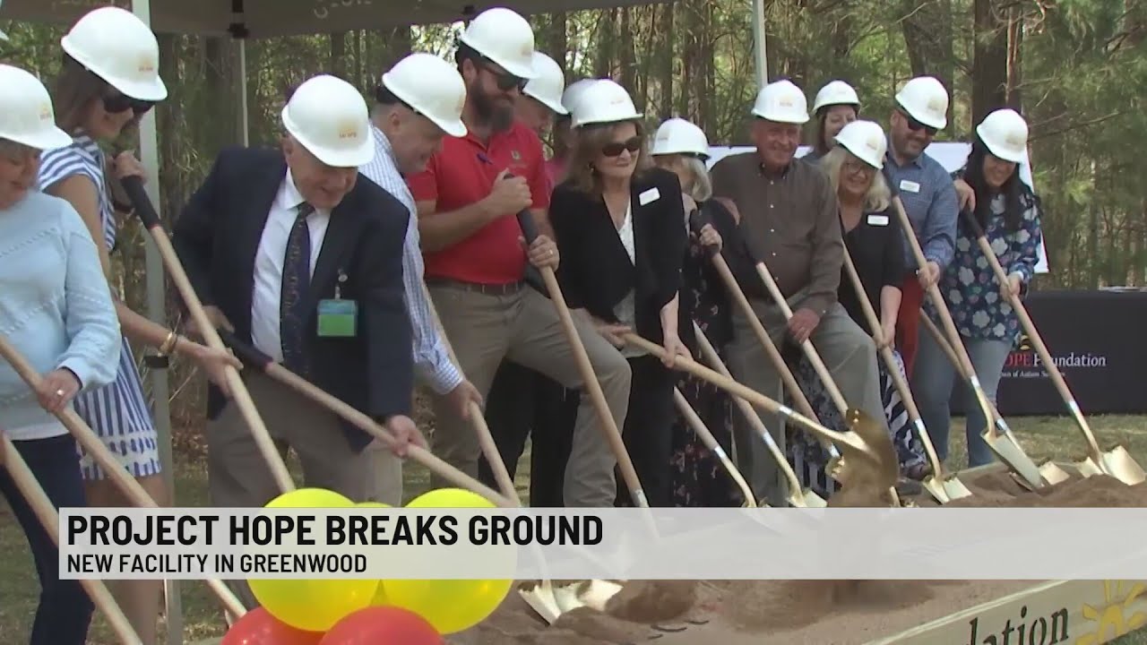 Project Hope breaks ground in Greenwood Co. - YouTube
