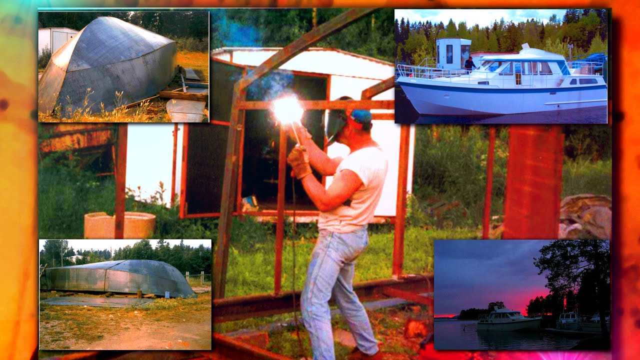 Steel boat project - Northsteel 41 - YouTube