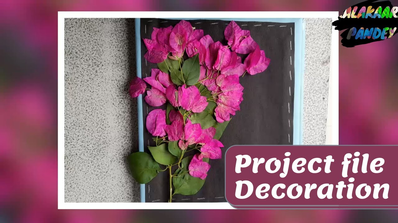 project file decoration ideas school easy | sewa project class 10 cbse ...