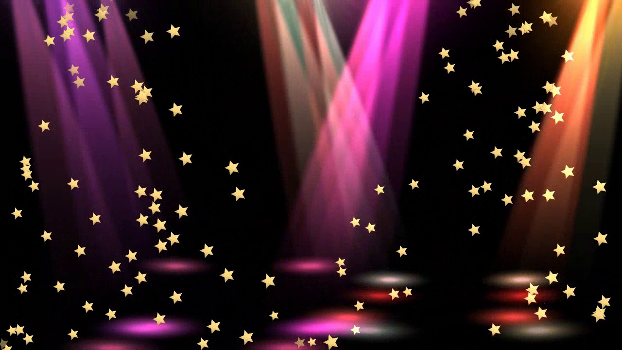SPOTLIGHT AND STARS BLACK SCREEN EFFECT - YouTube