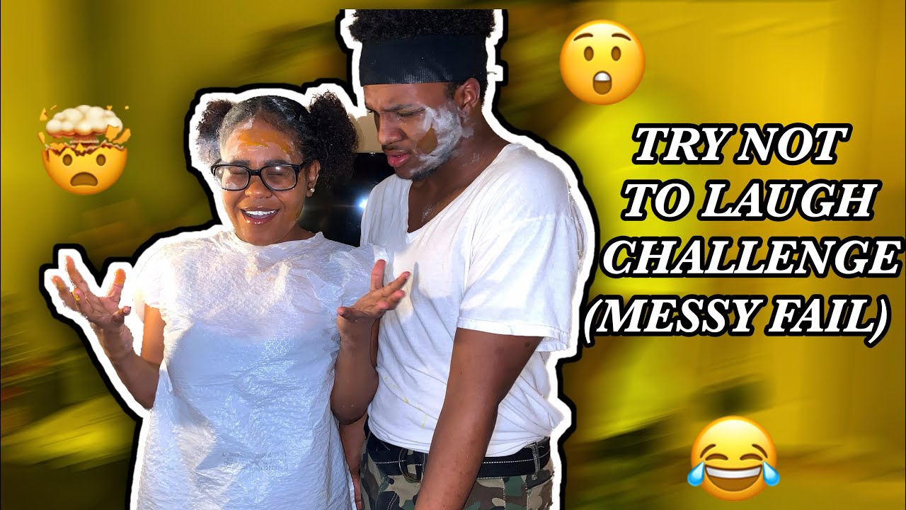 TRY NOT TO LAUGH CHALLENGE (MESSY FAIL) - YouTube