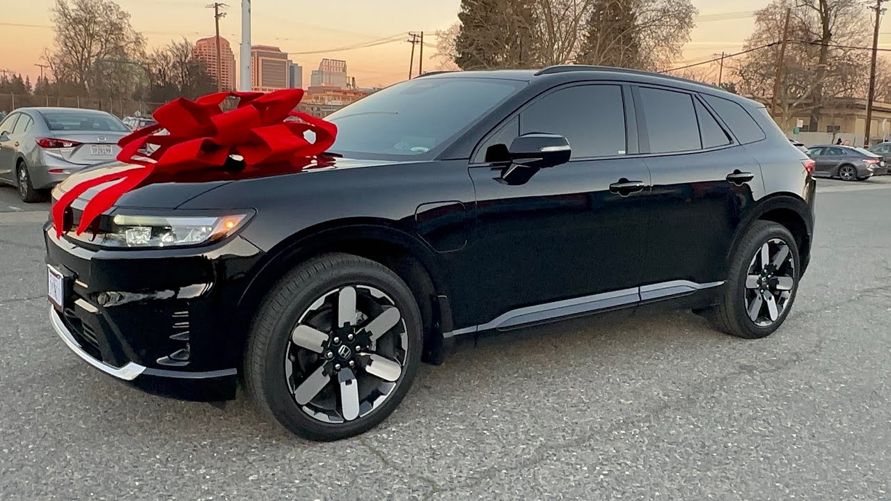 Update for 2025 Honda Prologue Elite Raven Black Rare Brown Interior ...