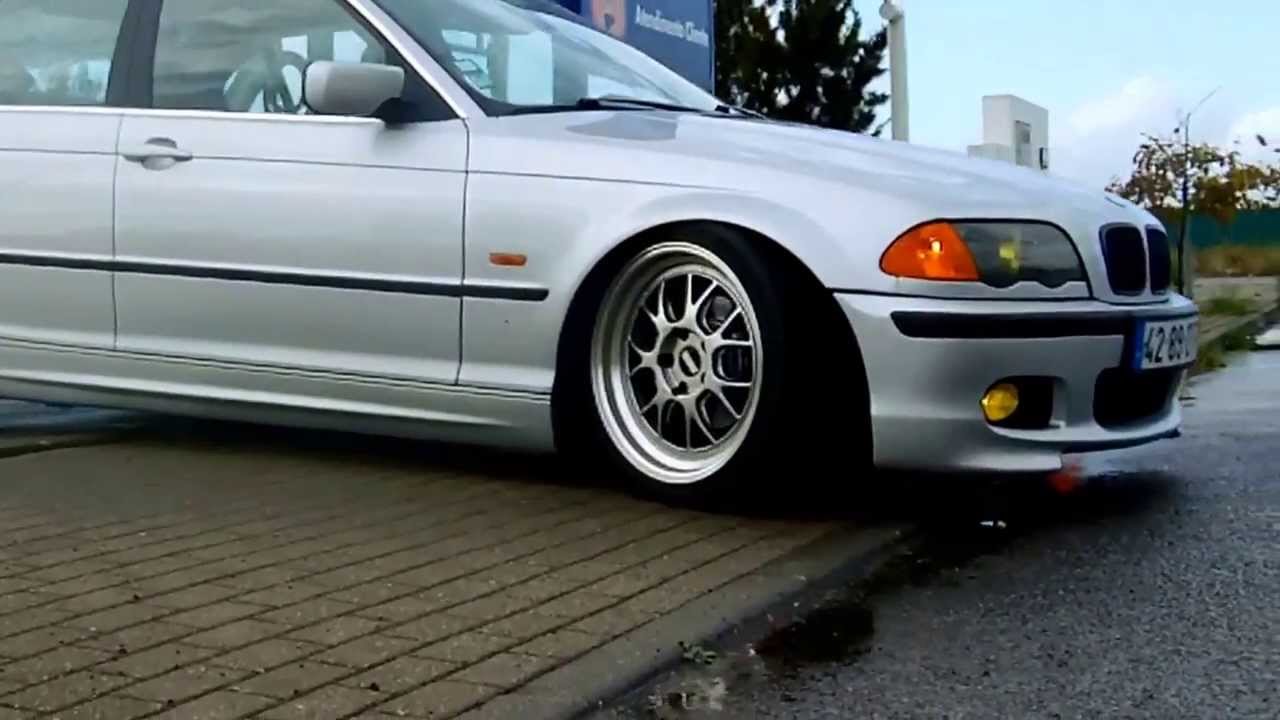 Bmw e46 2.0 Static lowered low stance - YouTube