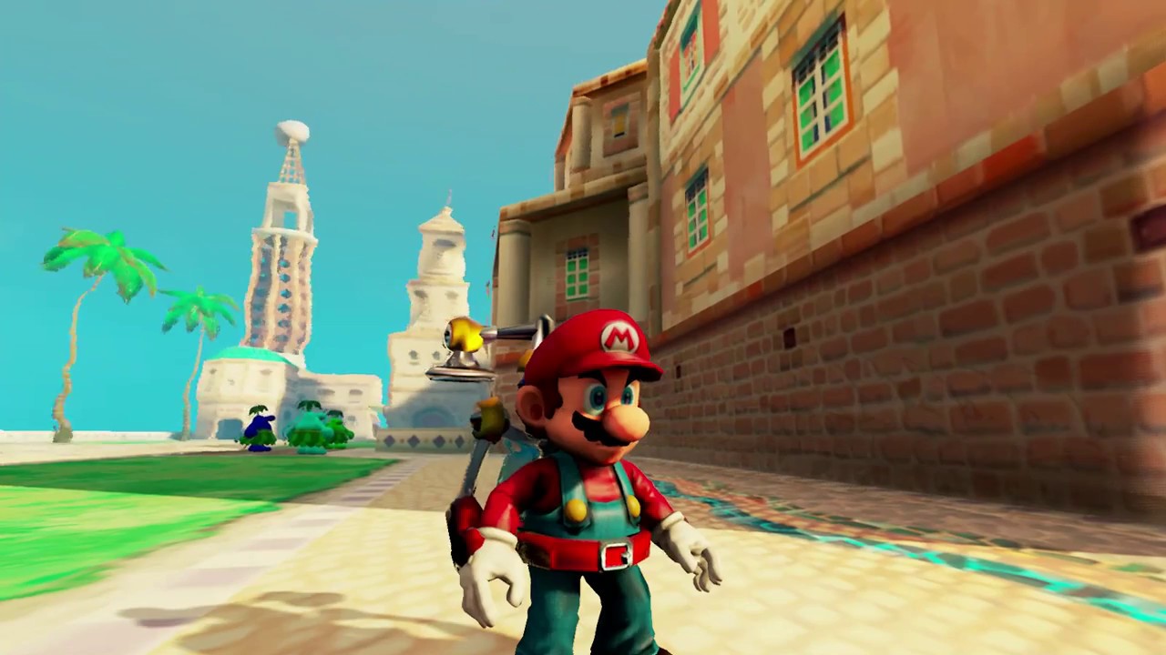 super mario sunshine unreal engine 4 part 1 - YouTube