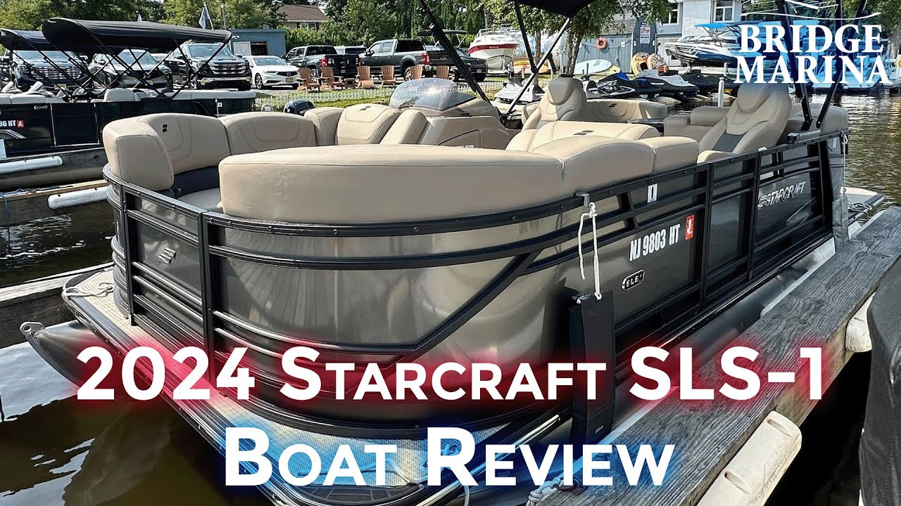 2024 Starcraft SLS 1: Bridge Marina Boat Review and Walkthrough - YouTube
