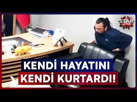 Kendi Hayatını Kurtaran Adam! İnanılmaz Kurtuluş Anı Kamerada | Star Ana Haber