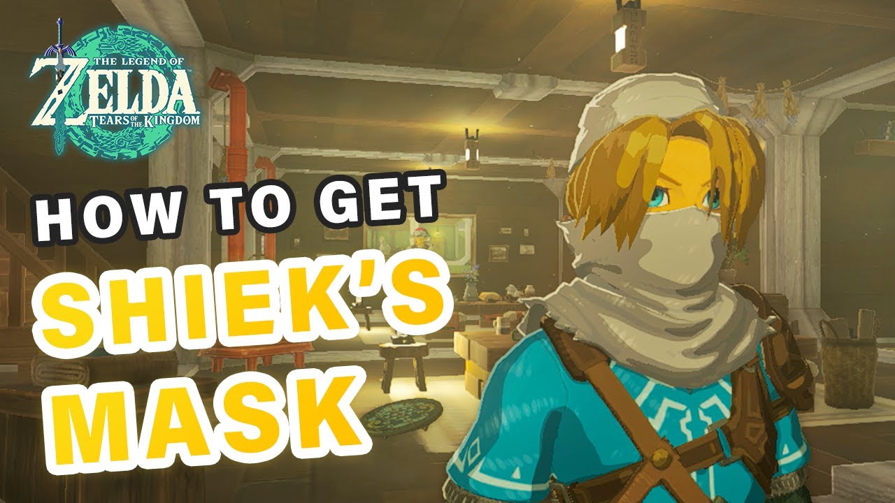 How to get Shiek's Mask Zelda: Tears of the Kingdom - YouTube