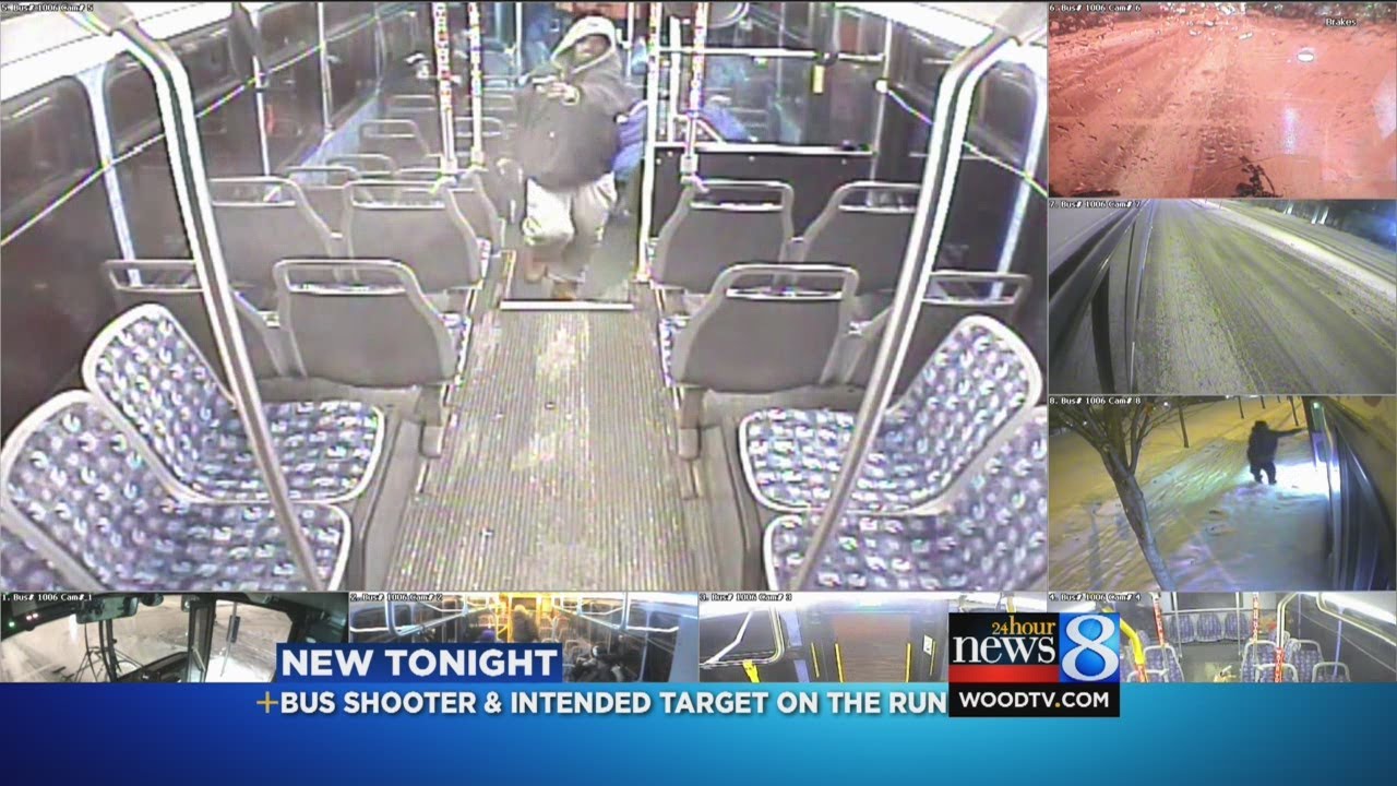 GRPD seeks bus shooter, intended target - YouTube