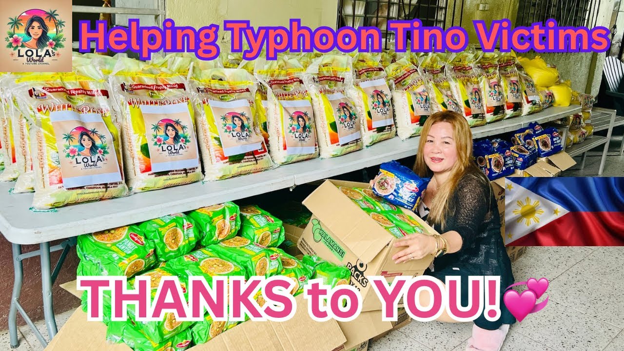 Typhoon Tino Victims … Your Donations Made a Big Difference | Thank You ...