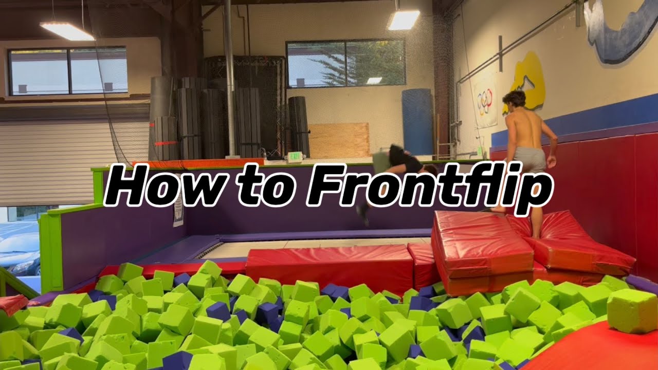 How to Front Flip on Trampoline (Beginner’s Guide) - YouTube