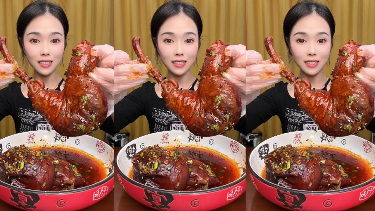 2kg Pork Tripe，Asmr Chinese Food Mukbang Eating Show - YouTube