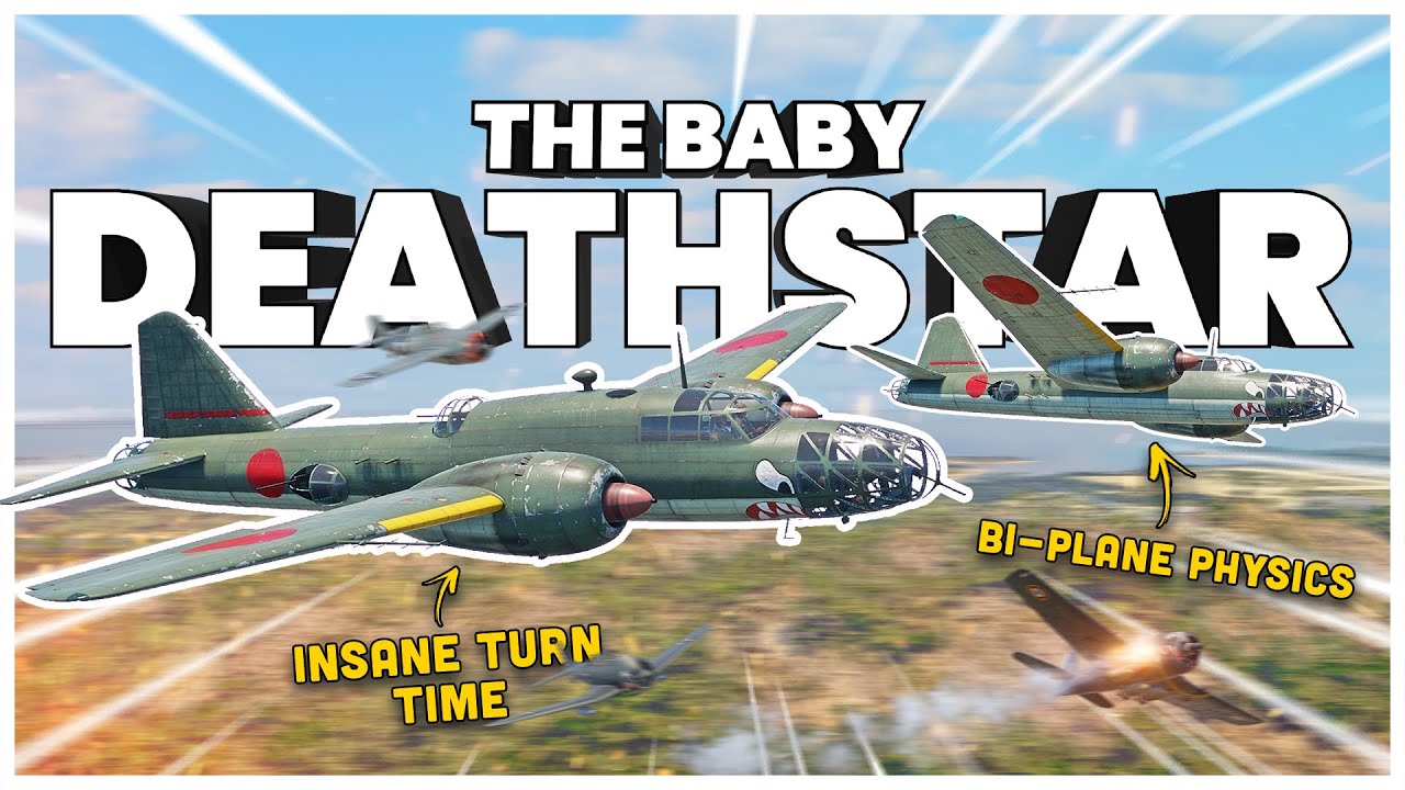 Japan's Baby DEATH STAR Is INSANE (War Thunder Ki-67 Otsu) - YouTube