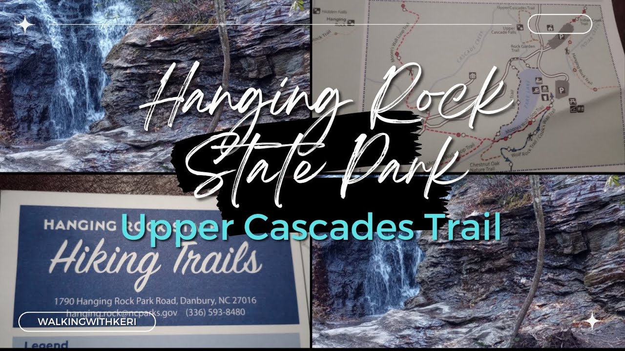 Hanging Rock Upper Cascades Trail - YouTube