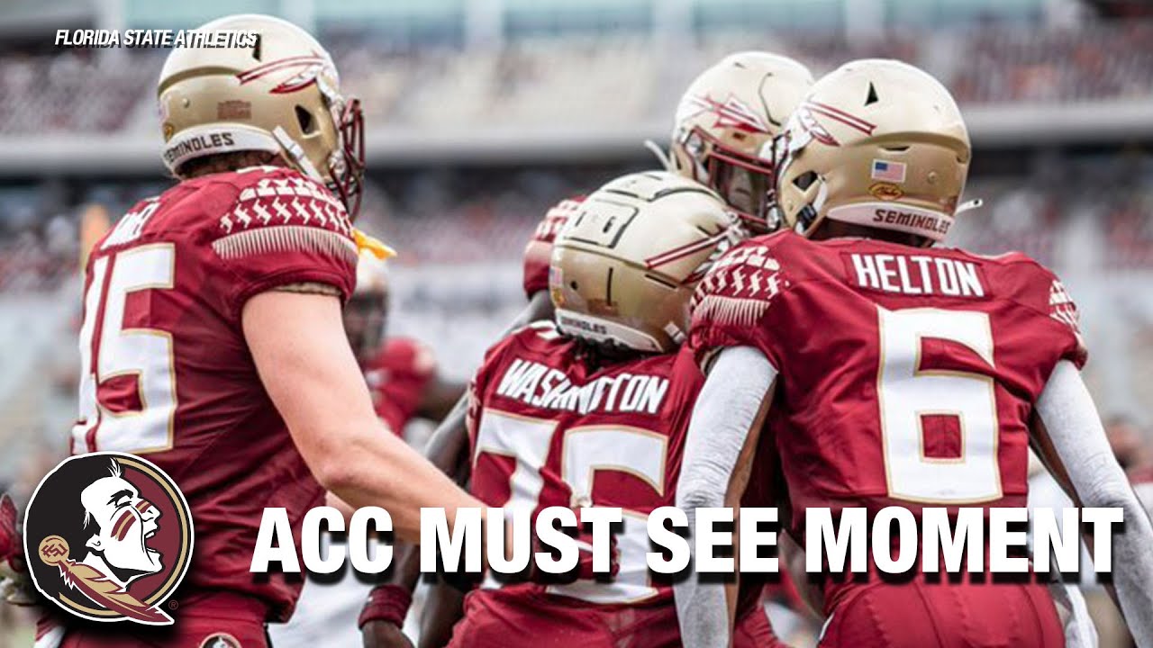 Florida State Blocks Two Field Goals - YouTube