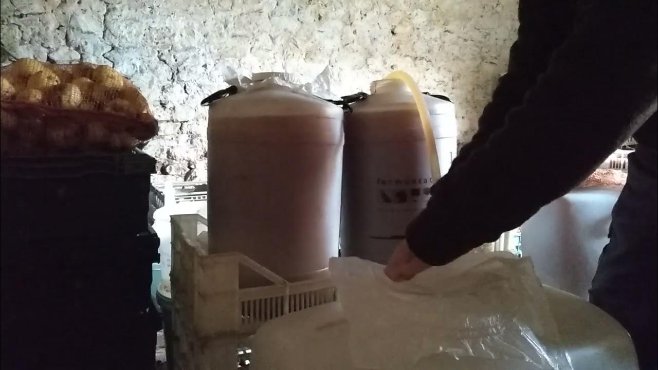Cold Racking cider without sucking - YouTube