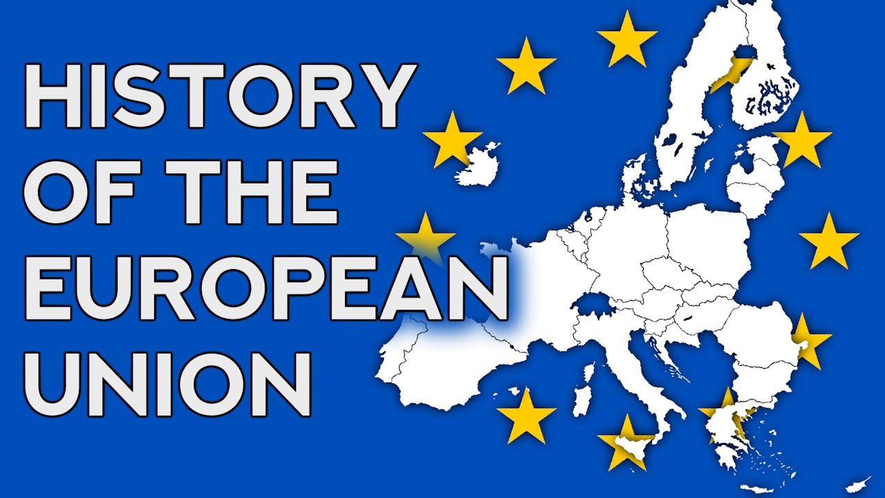 History of the European Union - Every Year - YouTube