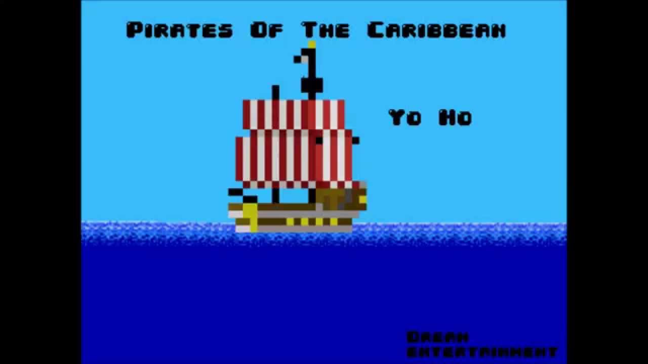 Pirates Of The Caribbean Yo Ho (he's a pirate) 8-Bit - YouTube