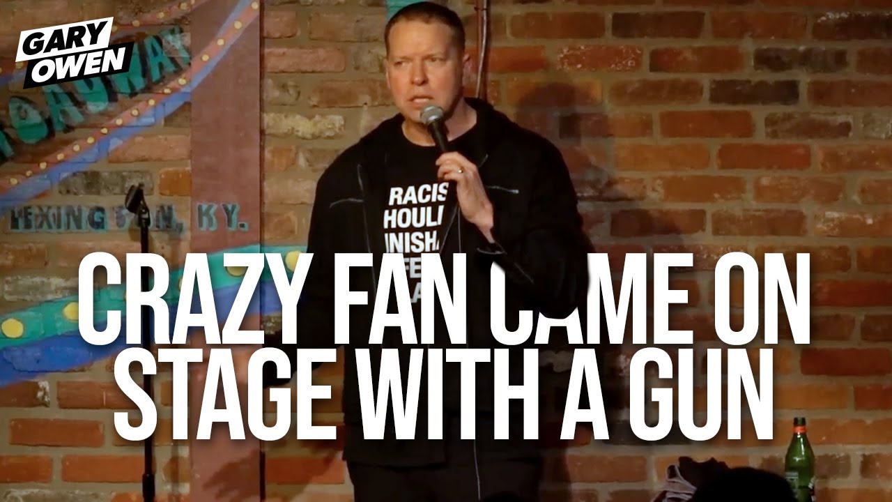Crazy Fan Comes on Stage with a Gun - YouTube