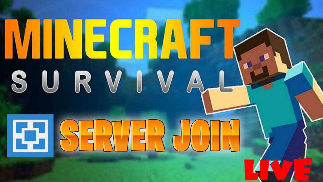 MINECRAFT LIVE | JOIN MY SERVER - YouTube