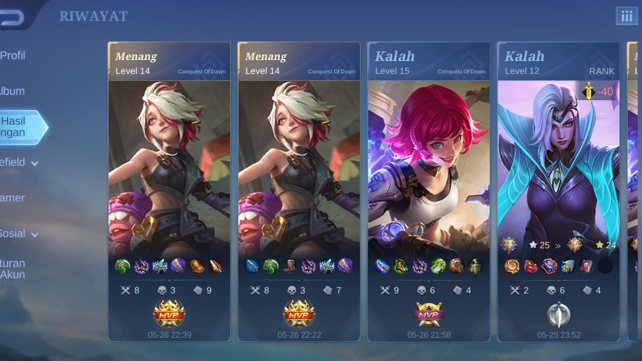 Gendong player Myanmar di Conquest of down arena #mlbb #conquestofdawn ...