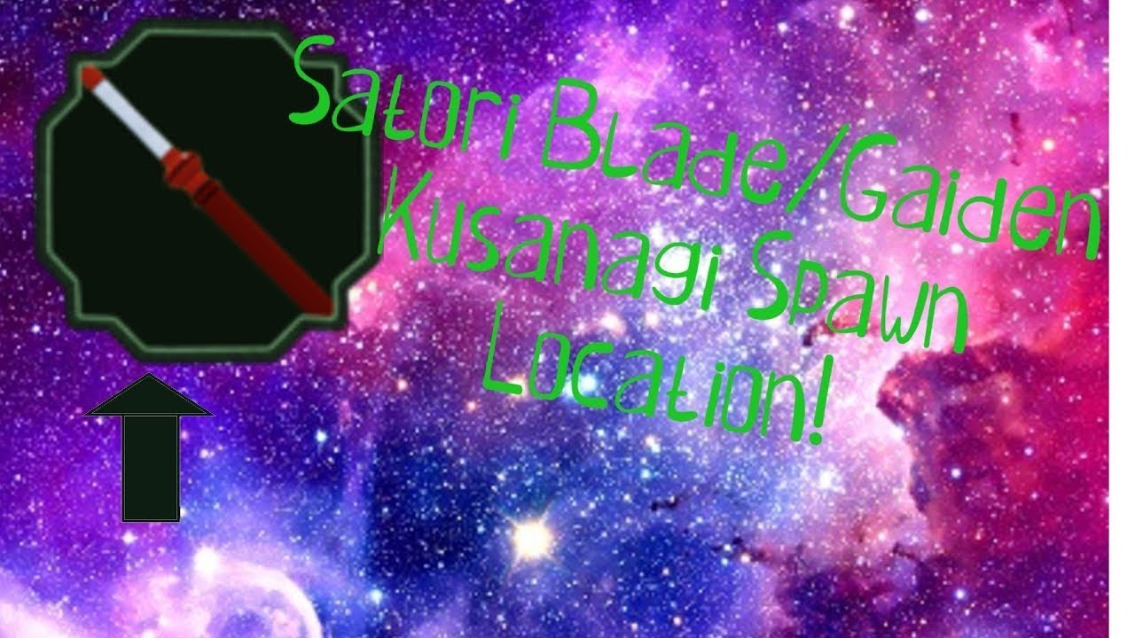 Shindo Life Satori blade location - YouTube