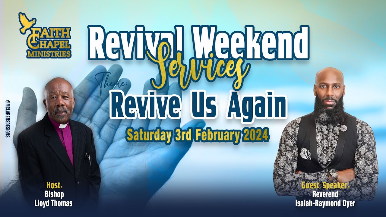 Revive Us Again | Rev. Isaiah-Raymond Dyer | 3rd February 2024 - YouTube