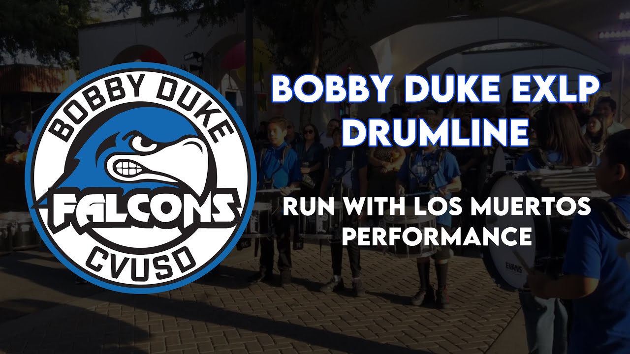Bobby Duke Middle School Drumline - Run With Los Muertos Performance ...