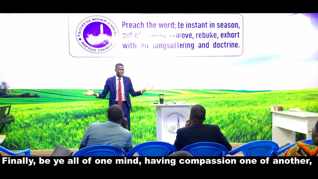Finally , be ye all of one mind having compassion one of another, - YouTube