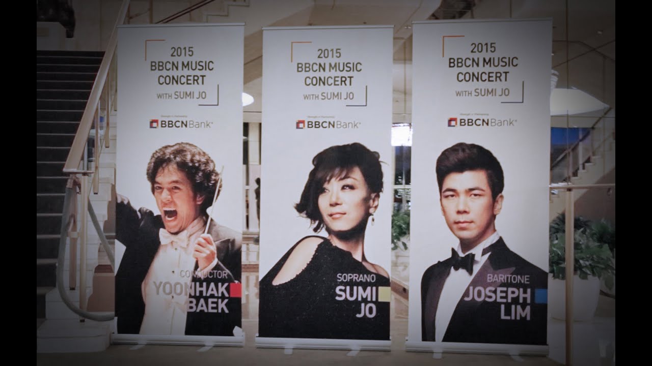 BBCN Bank Music Concert with Sumi Jo Recap 2015 - YouTube