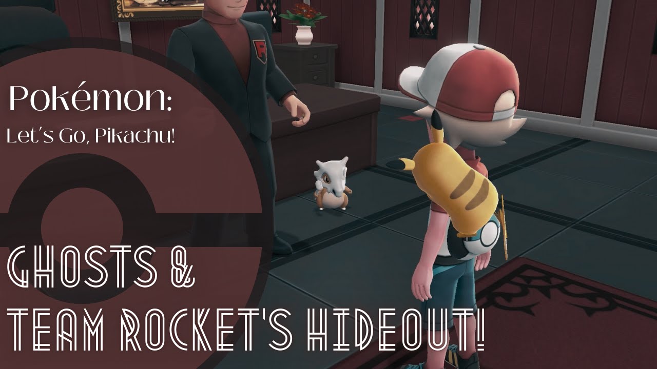 Pokémon Let's Go Pikachu! - Part 4 | 👻 Ghosts, Secrets & Team Rocket’s Hideout! 🔥 - YouTube
