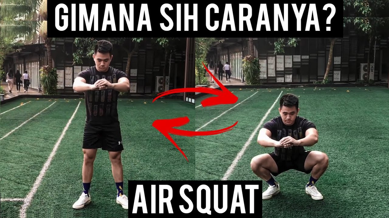 CARA SQUAT YANG BENAR | TUTORIAL UNTUK PEMULA | PHS - YouTube