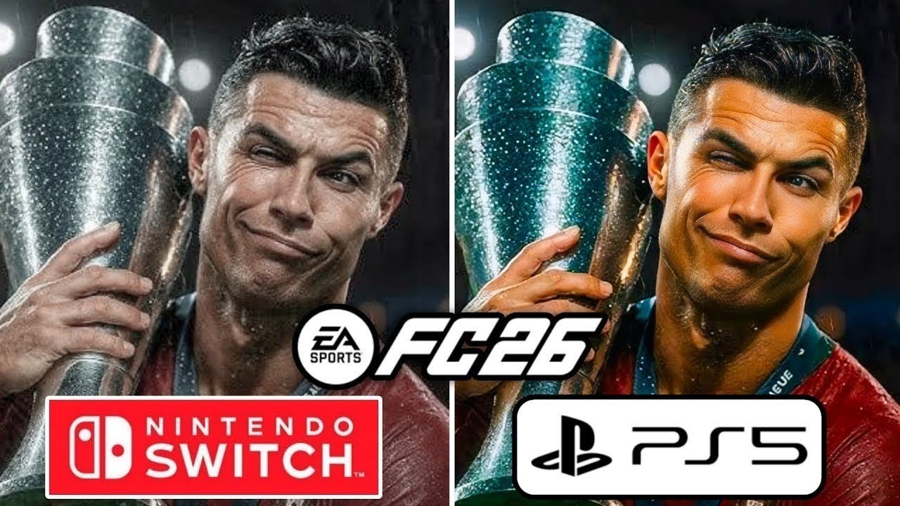EA Sports FC 26 PS5 vs Nintendo Switch Graphics Comparison - YouTube