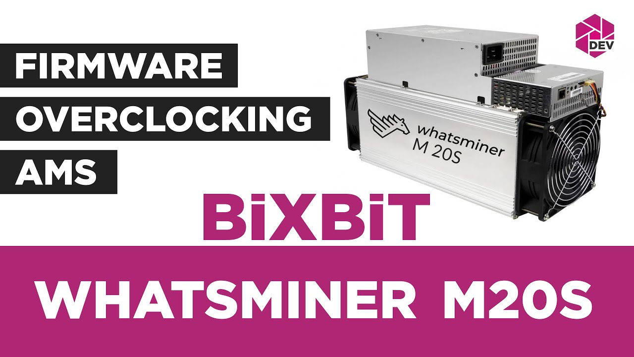 Whatsminer M20S. Firmware, Overclocking, Remote monitoring and control ...