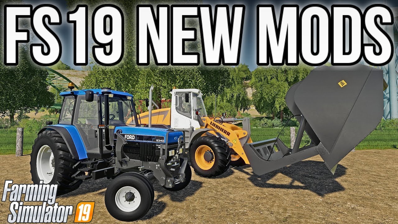 HUGE BUCKET + FORD 40 SERIES! | New Mods | Farming Simulator 19 - YouTube