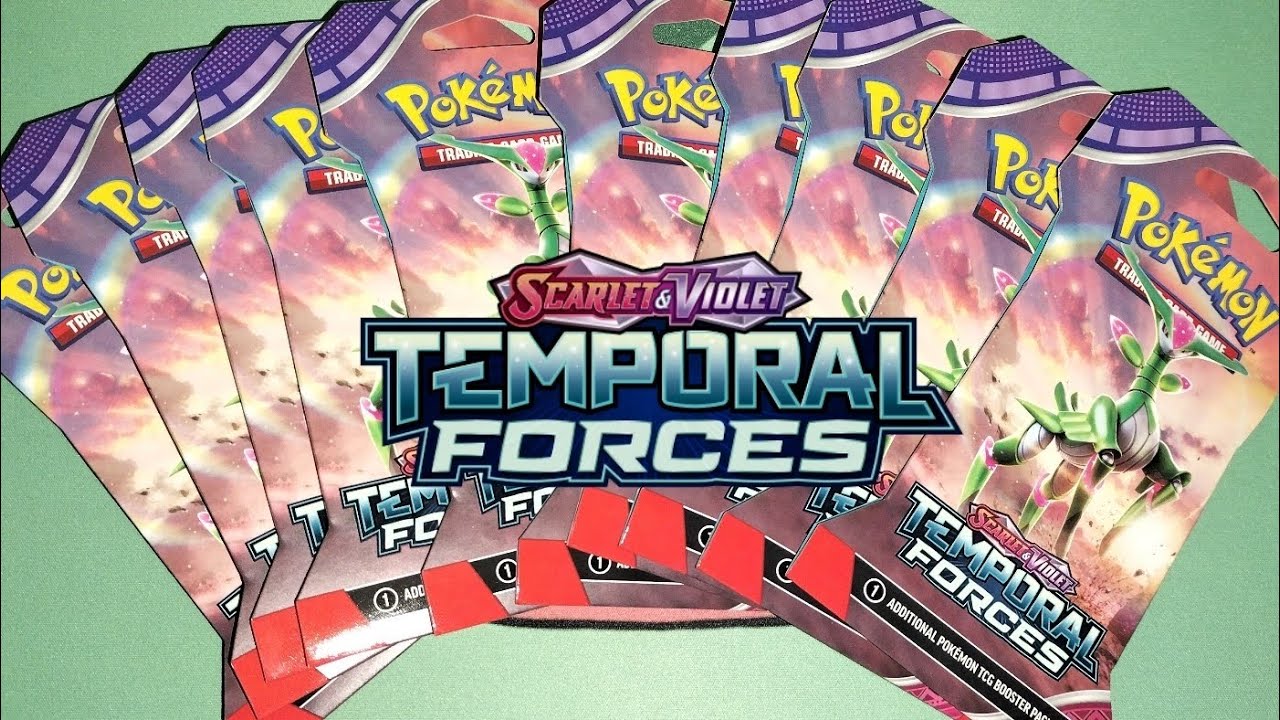 Temporal Forces Sleeved Booster Packs Opening! - YouTube
