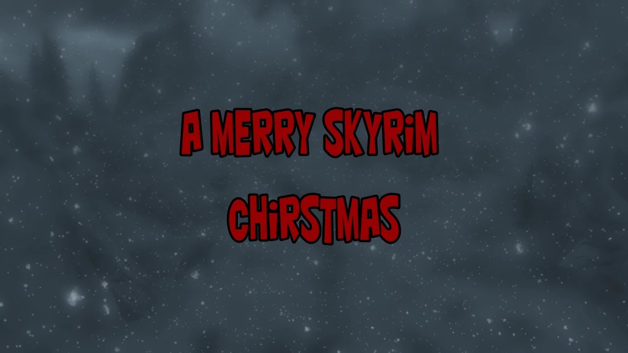 Skyrim Santa - YouTube
