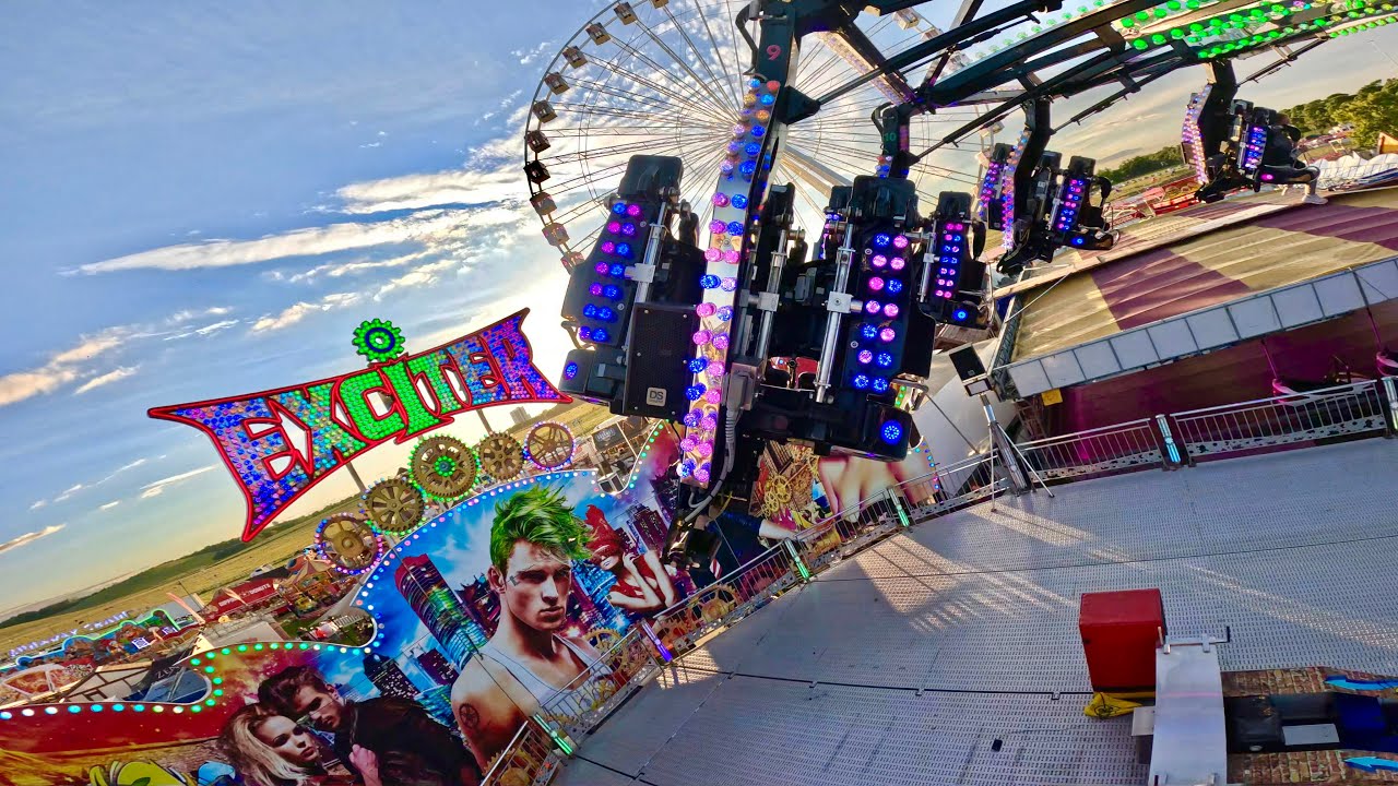 Exciter (Dane Crow) On Ride The Hoppings Newcastle 2024 - YouTube